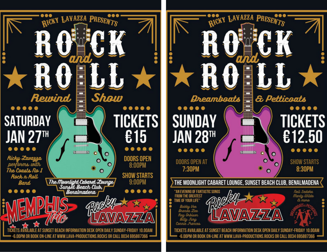 Ricky Lavazza’s Rock n Roll 50’s Rewind Weekender | Sunset Beach Club