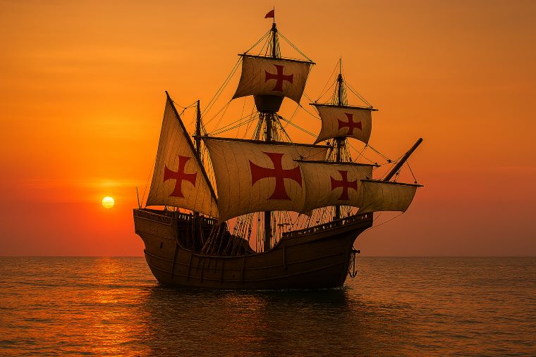 Step Back in Time: The Nao Santa María Visits Málaga | Sunset Beach Club